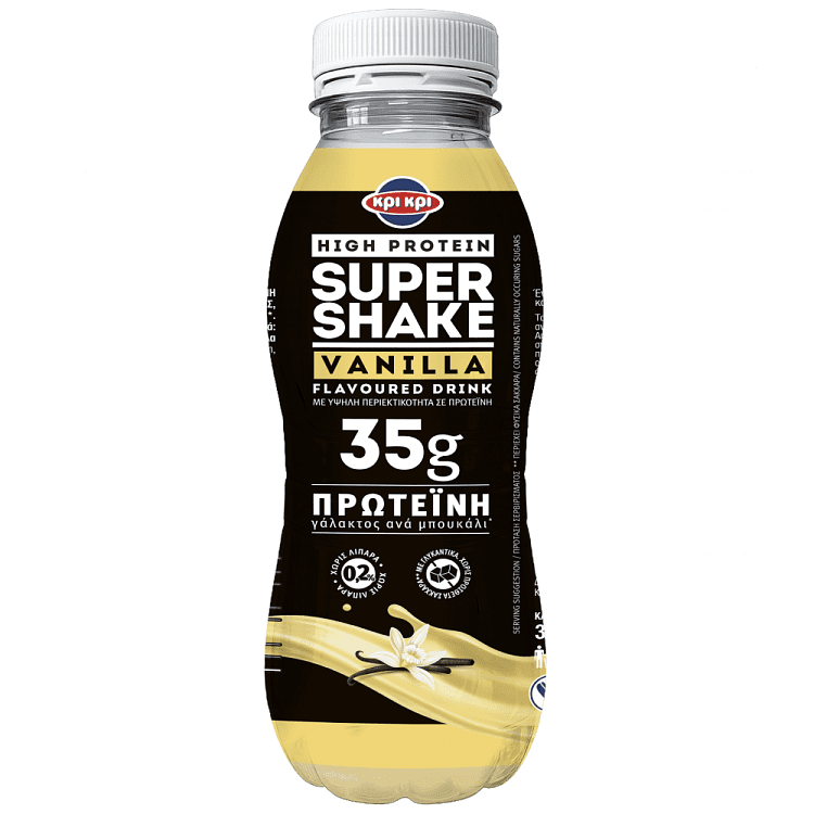 Κρι Κρι Super Shake High Protein Βανίλια 330ml | mymarket.gr