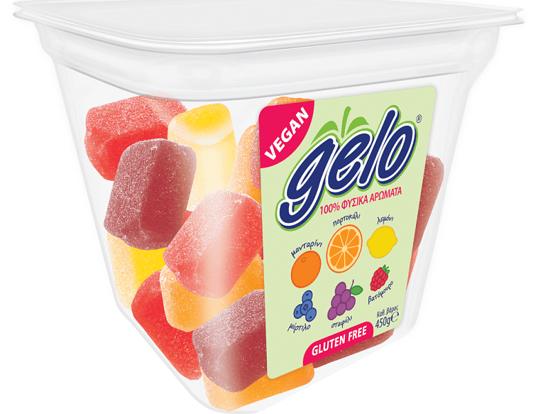 Gelo Ζελεδάκια Σε Διάφορες Γεύσεις 450gr | mymarket.gr