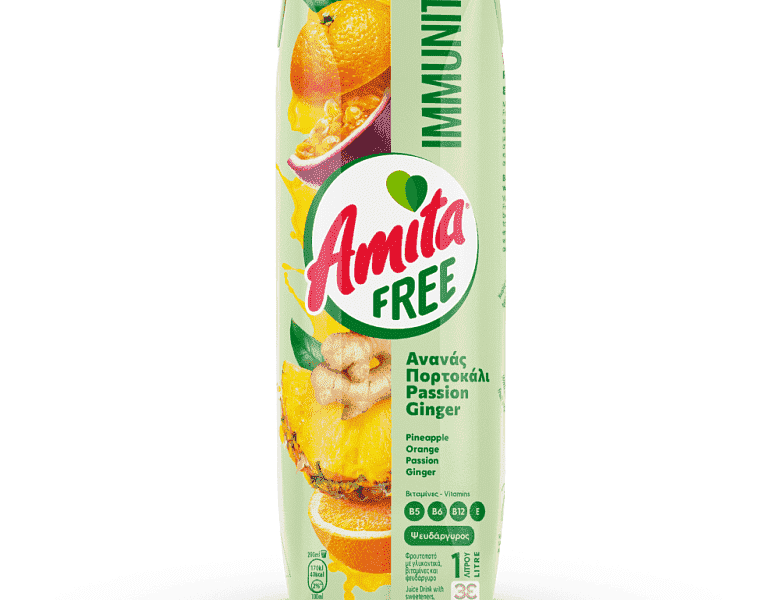 Amita Free Immunity 1lt | mymarket.gr