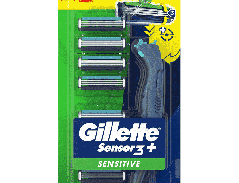 Gillette Sensor 3 Sensitive Δώρο 8 Ανταλλακτικά Λαβή | mymarket.gr