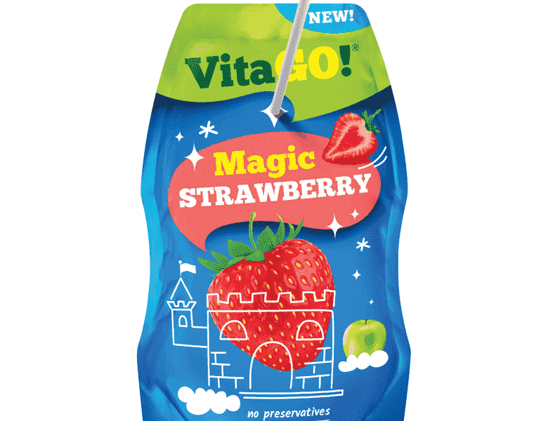 Vita Go Χυμός Magic Strawberry 200ml | mymarket.gr