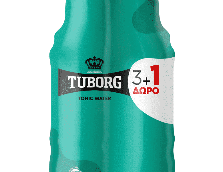 Tuborg Tonic Φιάλη 500ml 3+1 Δώρο | mymarket.gr