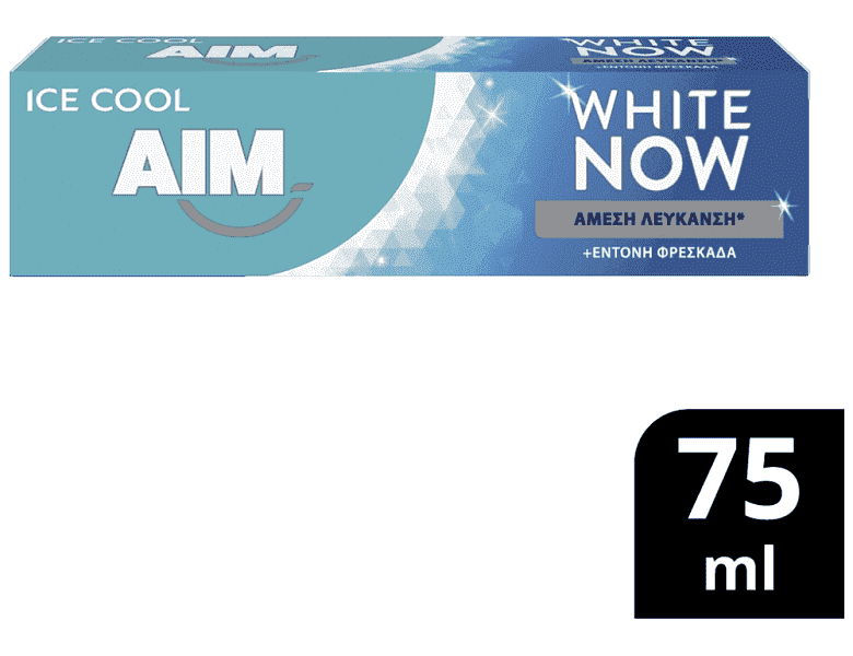 Aim Οδοντόκρεμα White Now Ice Cool Mint 75ml | mymarket.gr