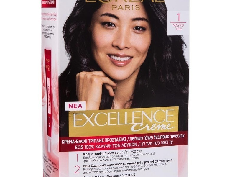 L'OREAL Excellence Cream No 1 Μαύρο 48ml | mymarket.gr