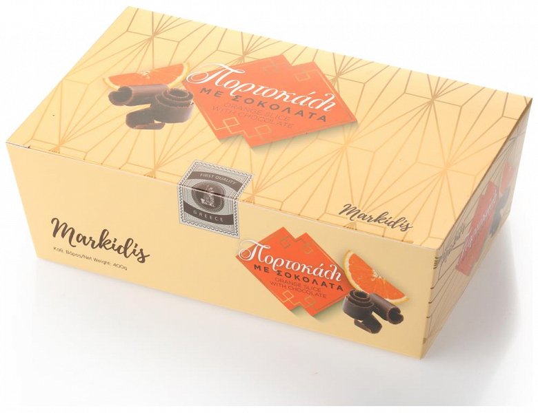 Μακρίδης Πορτοκάλι Με Σοκολάτα Μπαουλάκι 400γρ | mymarket.gr