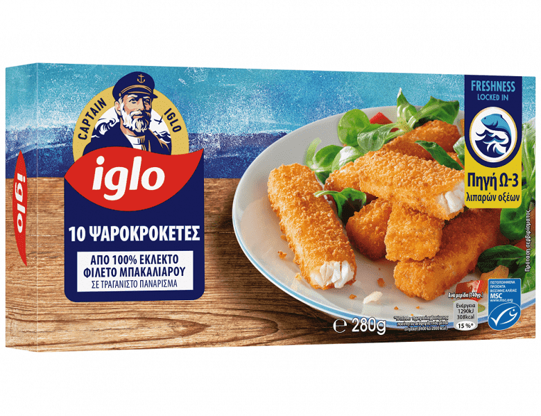 Iglo Fish Sticks Κατεψυγμένο 280gr | mymarket.gr