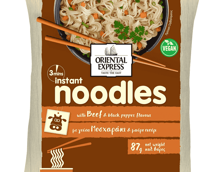 Oriental Express Noodles Μοσχαράκι Με Πιπέρι 87gr | mymarket.gr