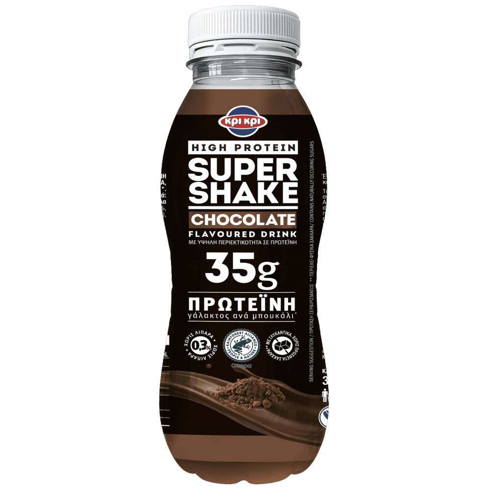 Κρι Κρι Super Shake High Protein Σοκολάτα 330ml | mymarket.gr